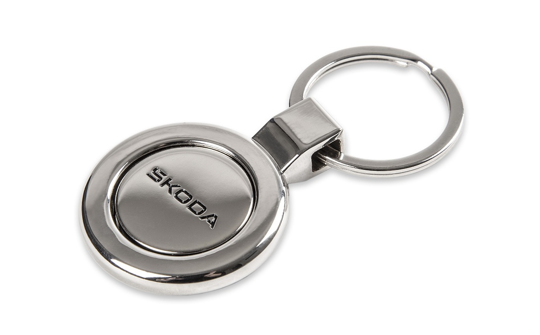 GENUINE Skoda Keyring with a chip 6U0087010B