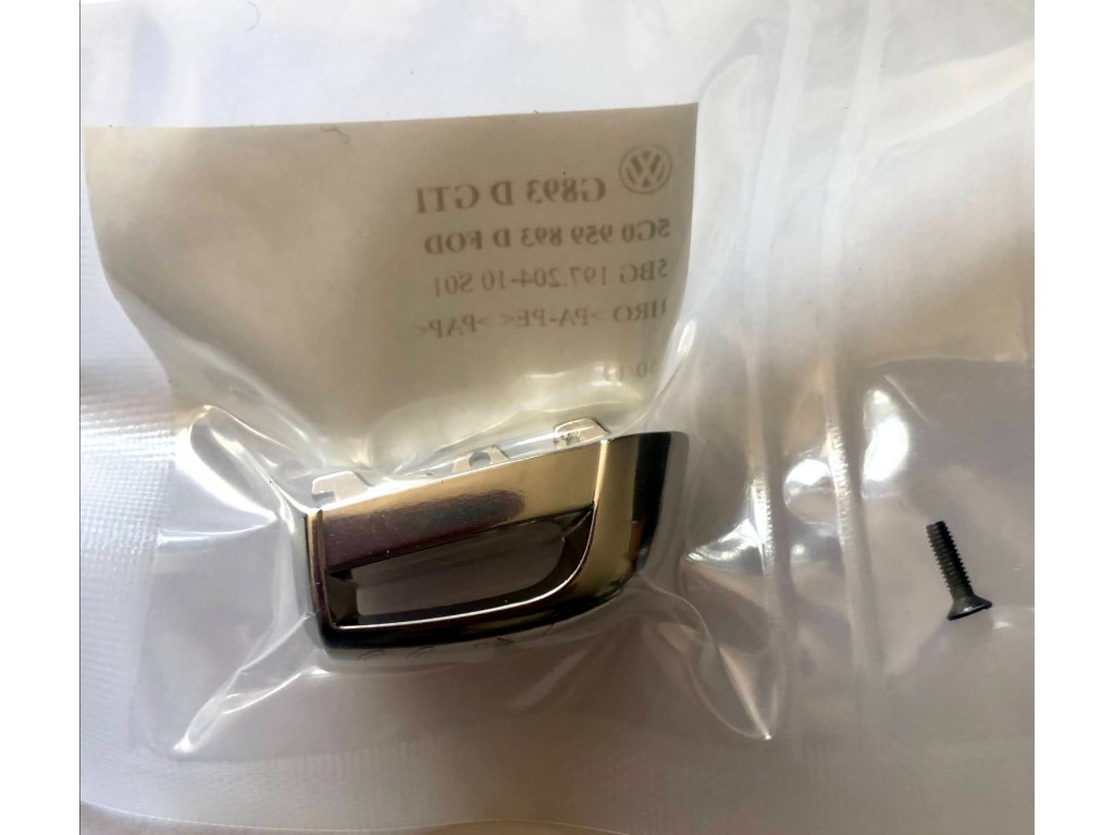 VW Chrome Key Cap R-Line 5G0959893F