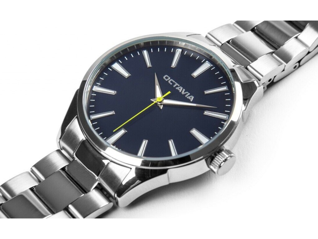 Original SKODA Octavia Men Metal Watch 5E3050800
