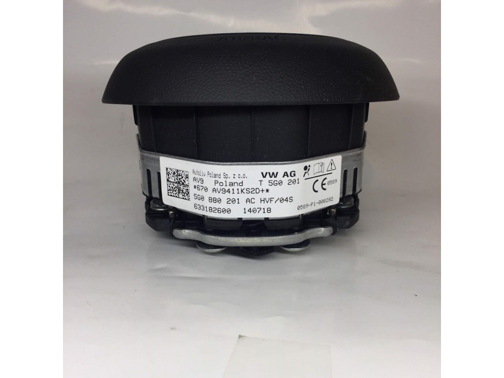 VW Airbag Unit For Steering Wheel Golf VII 7 R-line & GTI 5G0880201AC HVF
